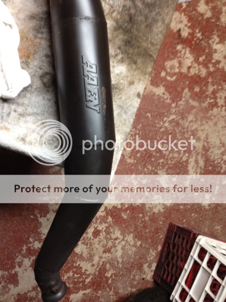 AAEN 350-400 2 STROKE TORQUER PIPE W/ Al. SILENCER - Polaris ATV Forum